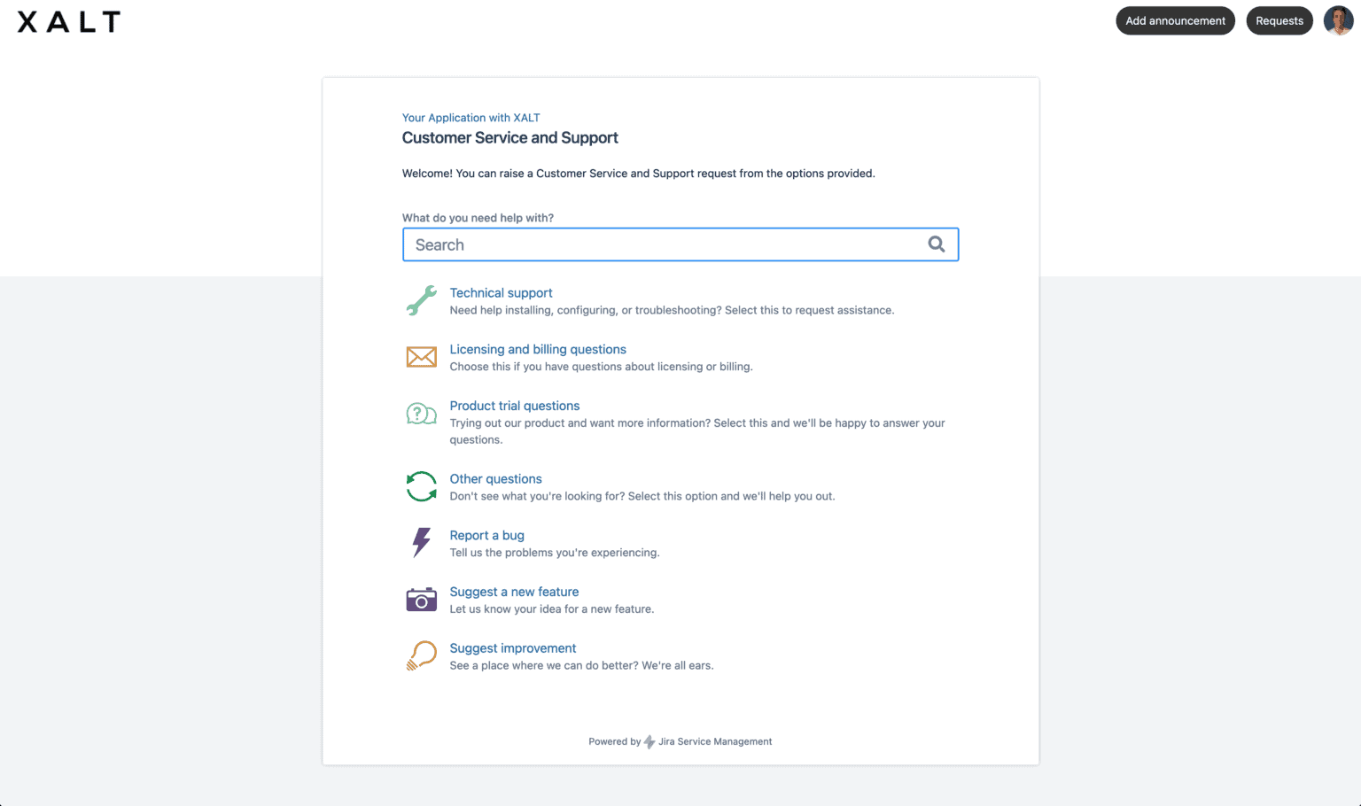 Personalize Jira Service Management for your users - XALT