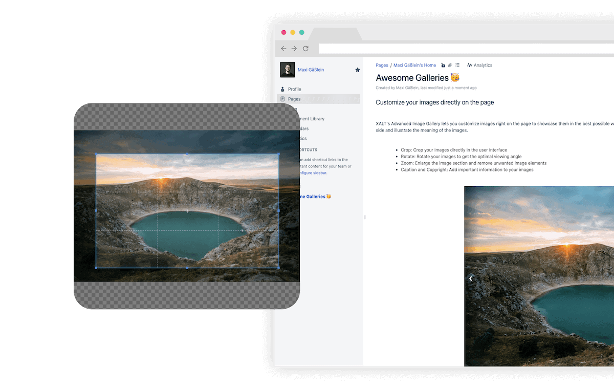 Image Gallery and Slider für Confluence - Confluence Plugin - XALT