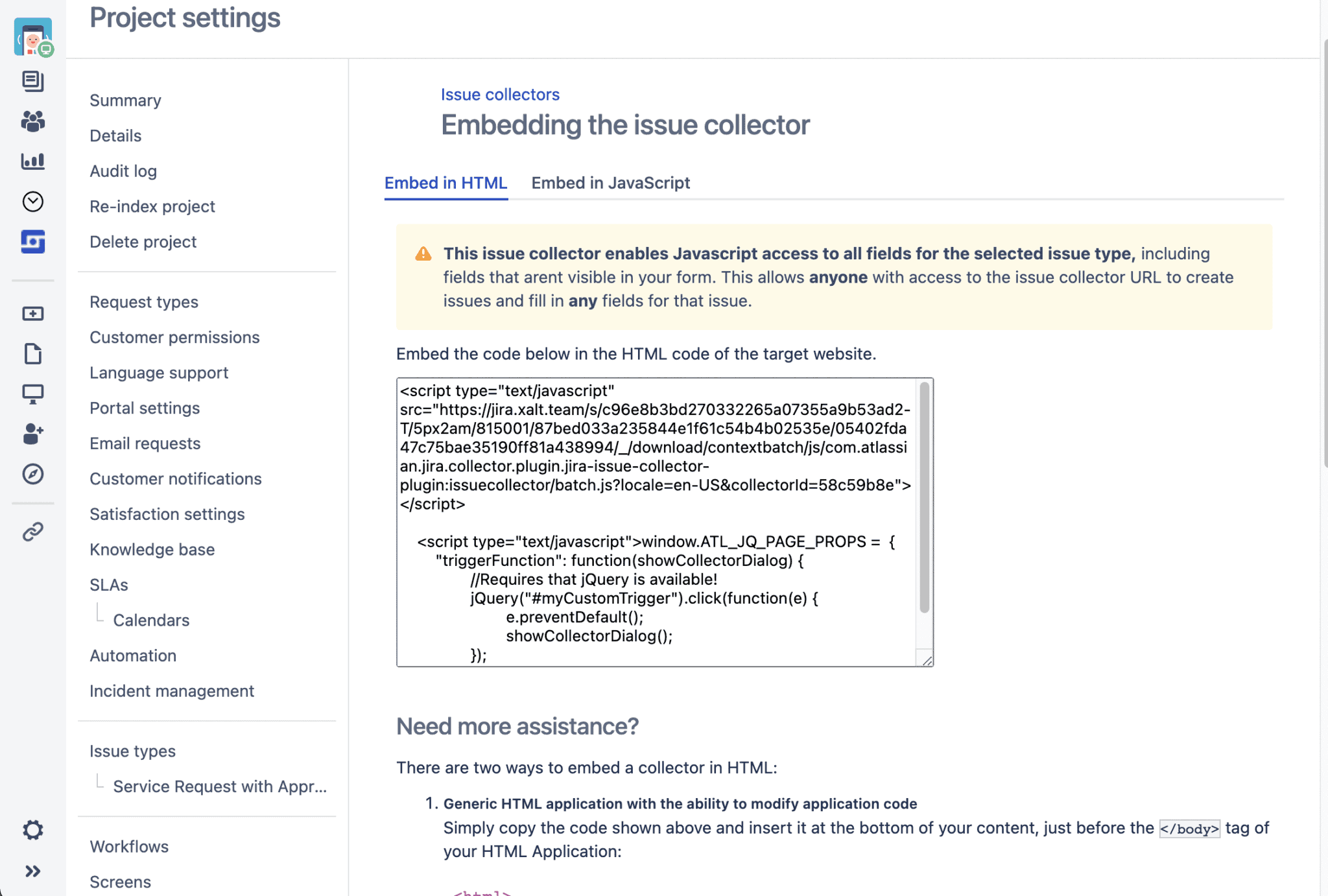 Embed Jira Issue Collector As A Form On Your Website Xalt