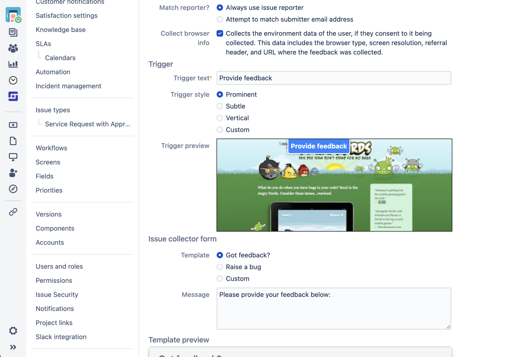 Embed Jira Issue Collector as a form on your website - XALT