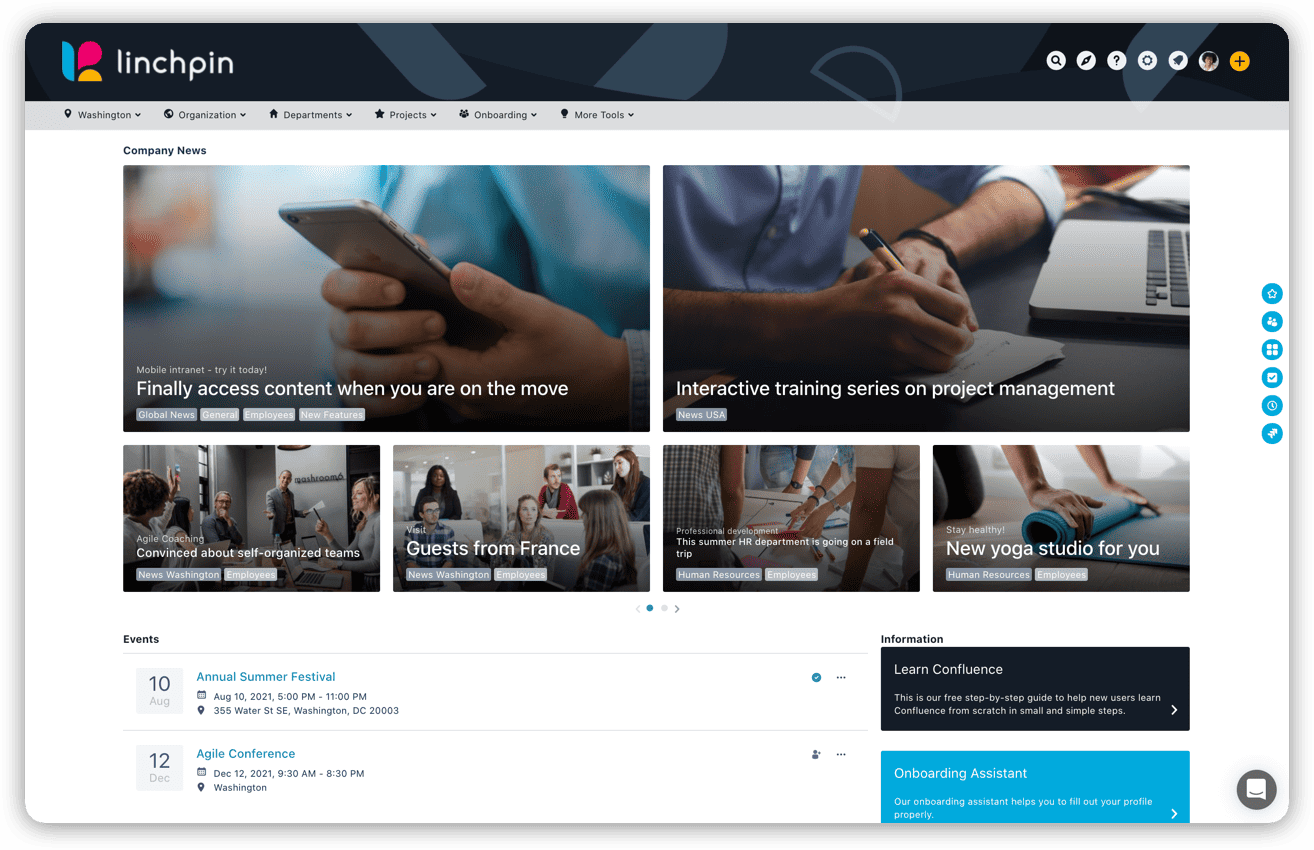 Projektablauf Knowledge Base und Intranet mit Confluence - XALT