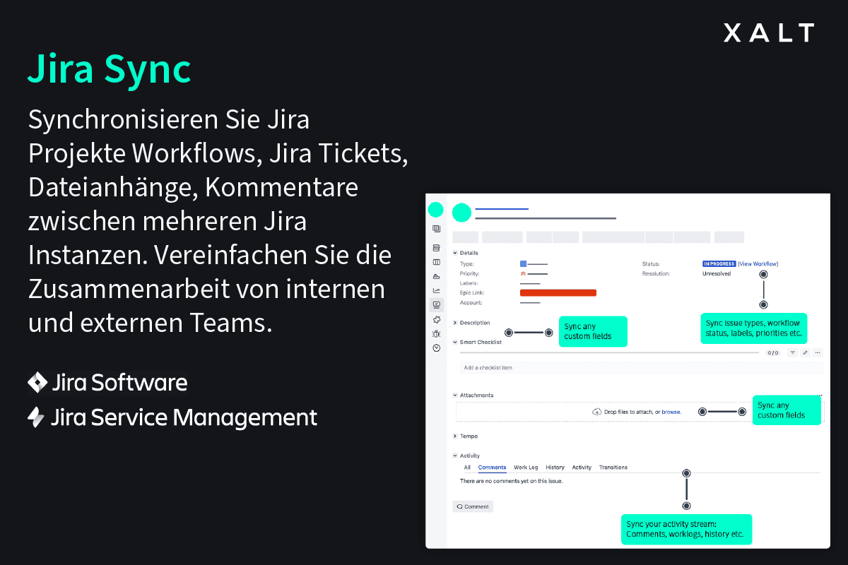 Synchronization of Jira projects and instances - Jira Sync